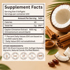 Ninsiec cinnamon with MCT oil