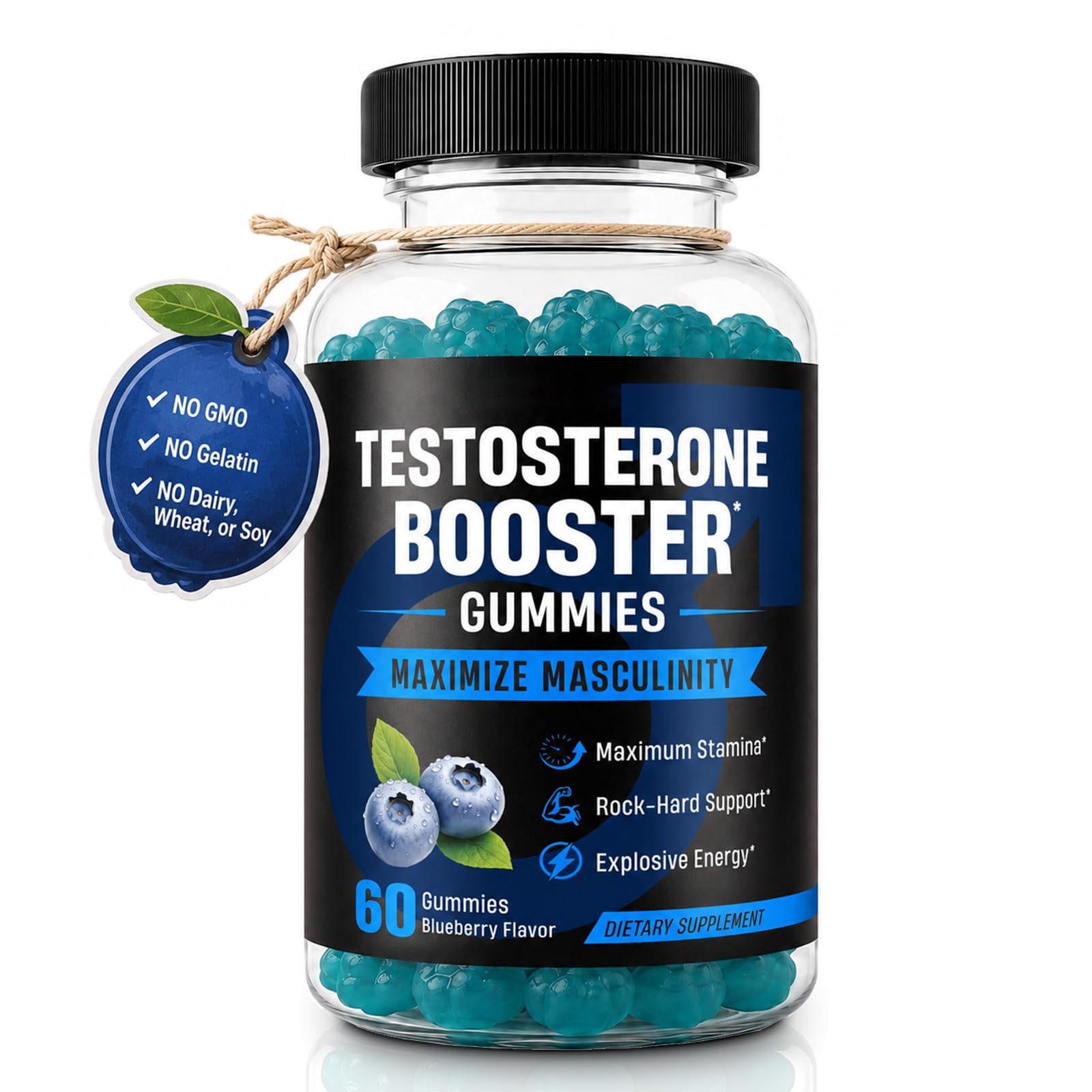 Ninsiec testosterone booster gummies for men