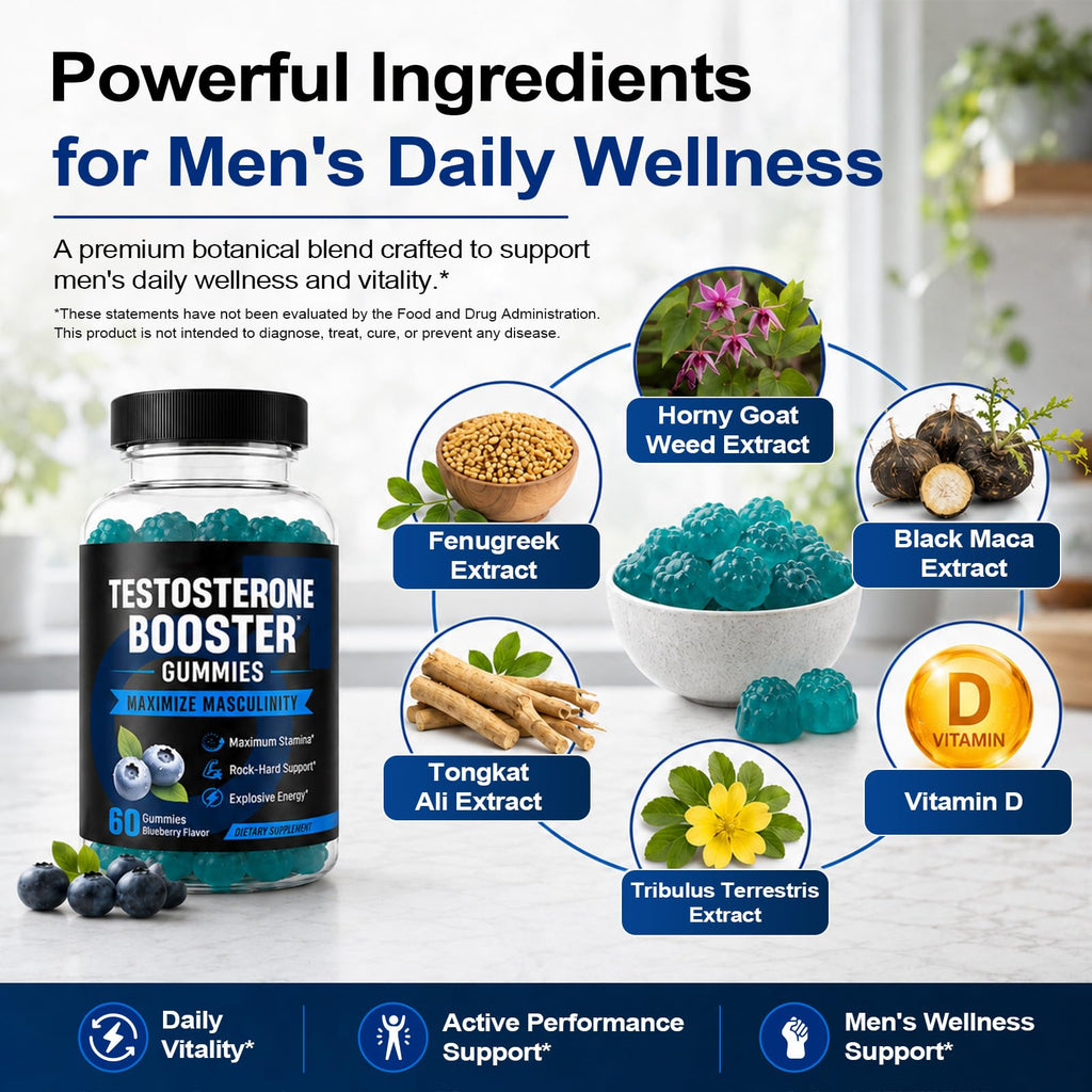 Ninsiec testosterone gummies for vitality