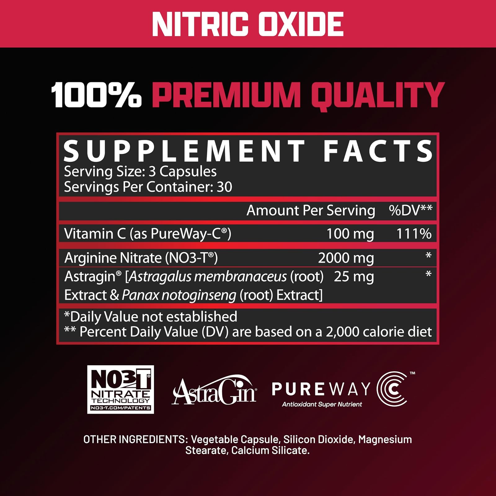 NIOX capsules for improved workout endurance