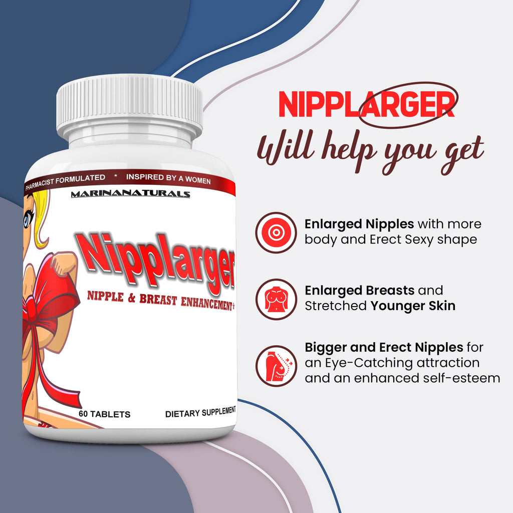 NIPPLARGER tablets for fuller breasts