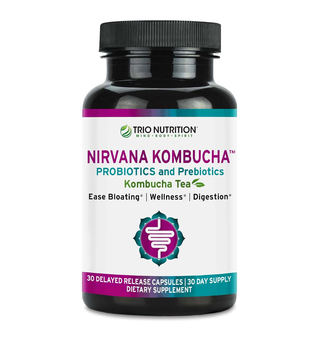 Nirvana Kombucha capsules for digestion