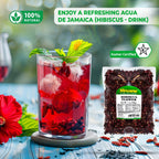 Nirwana hibiscus flowers for detox