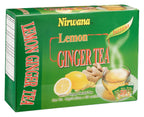 Nirwana lemon ginger herbal tea sachets