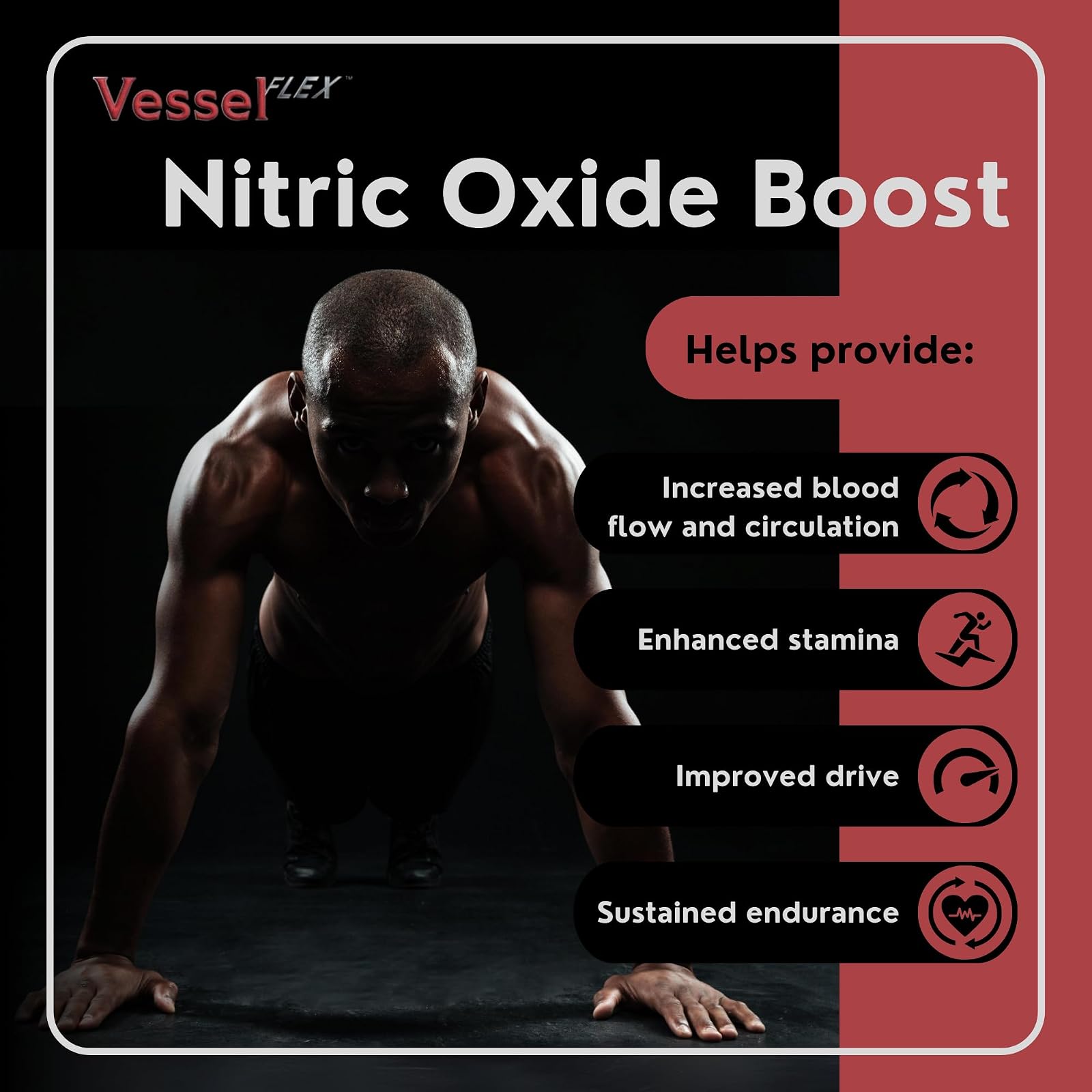 Nitric oxide booster for enhanced performance