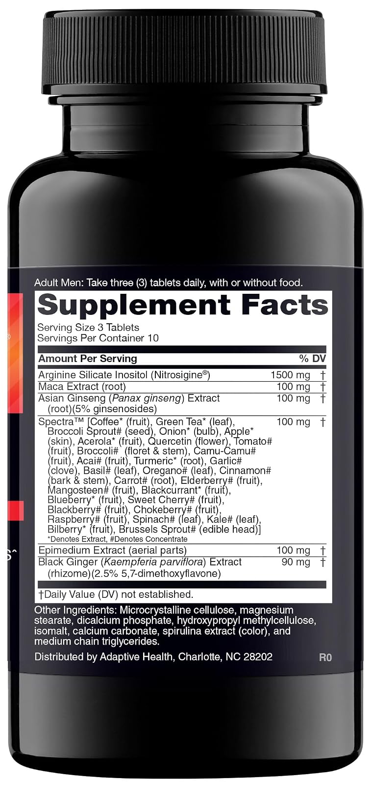 Nitric oxide booster for enhanced performance