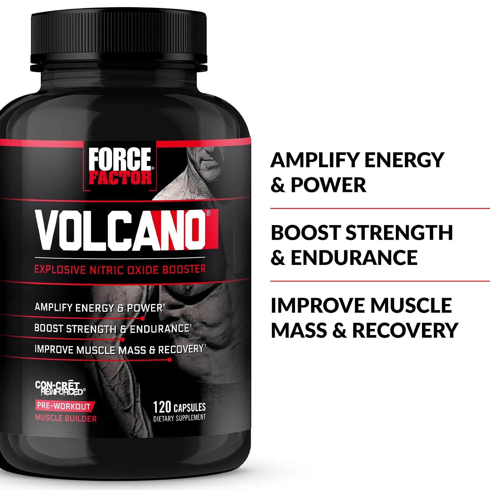 Nitric oxide booster for intense workouts