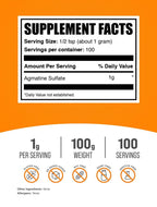 Nitric oxide booster for workouts