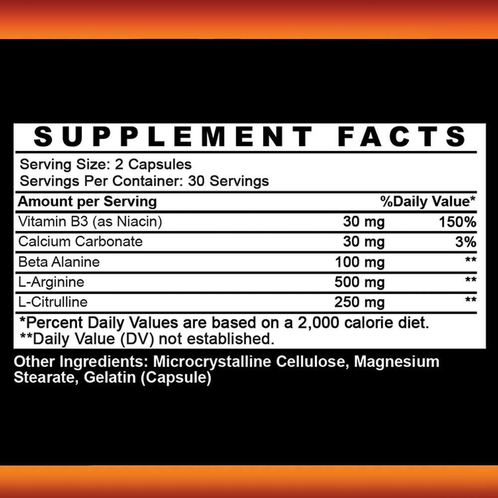 Nitric oxide booster for workouts