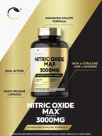 Nitric oxide capsules for better performance