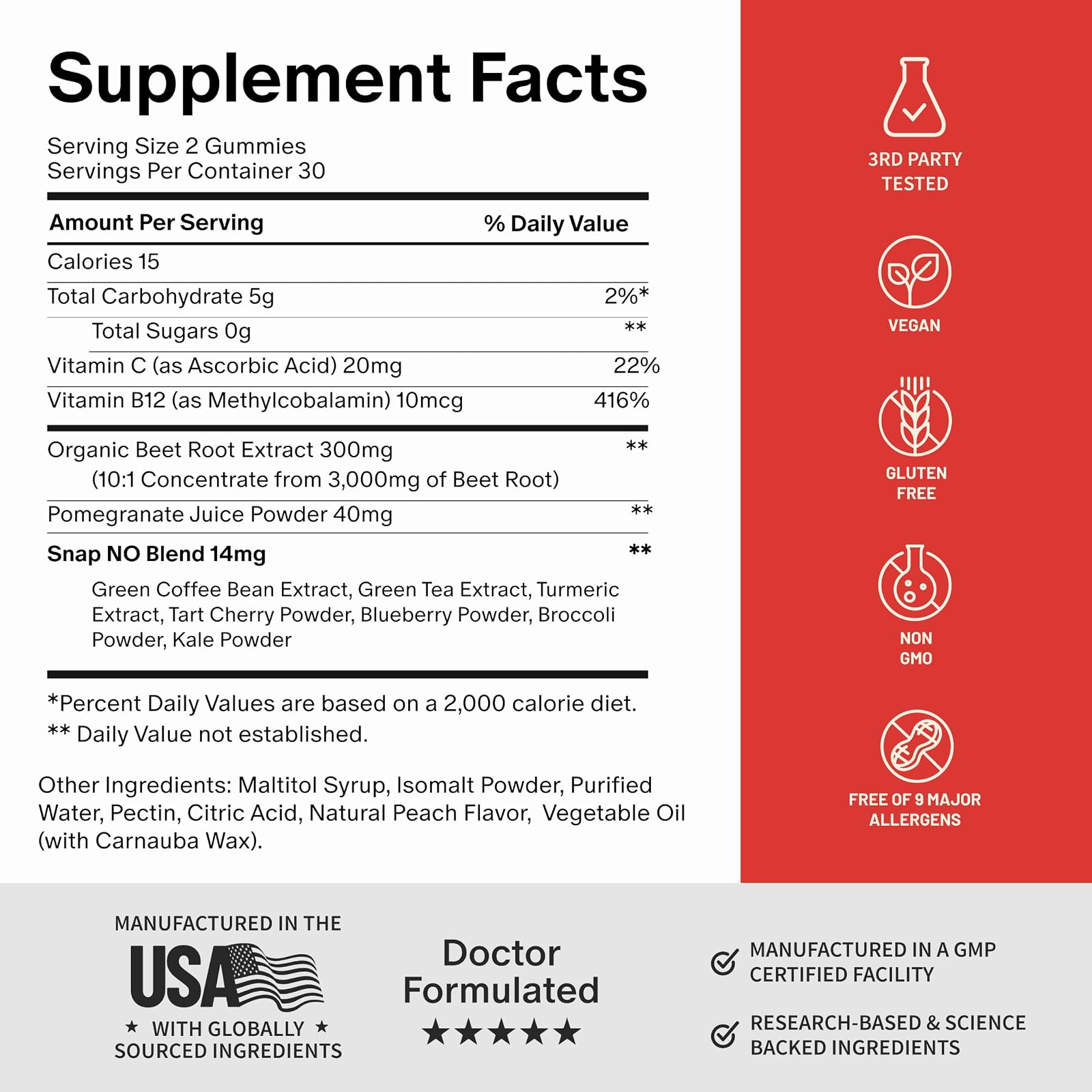 nitric oxide gummies for heart health