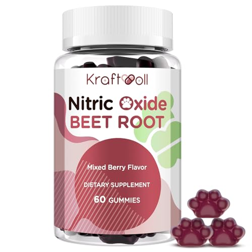 Nitric Oxide pre-workout beet root gummies