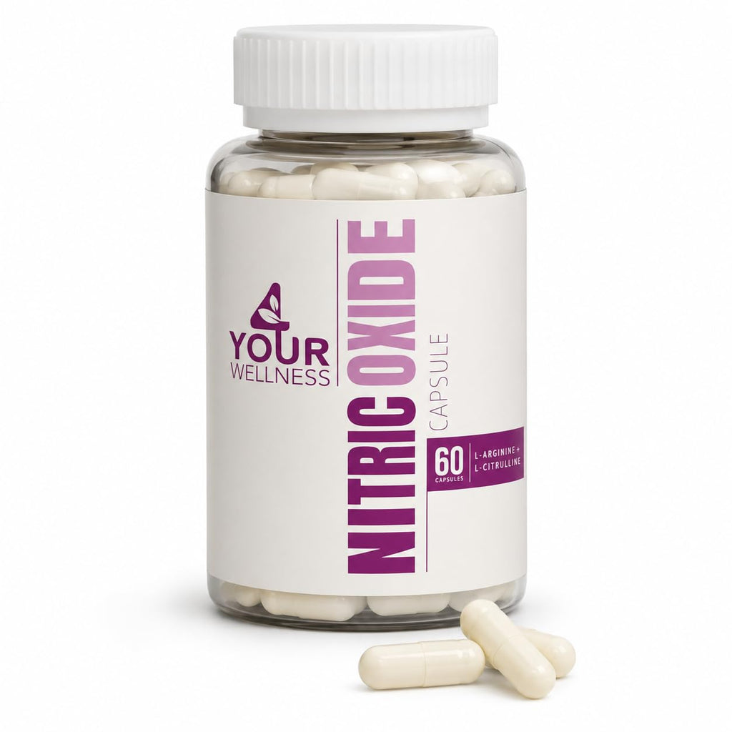 Nitric Oxide pre-workout capsules