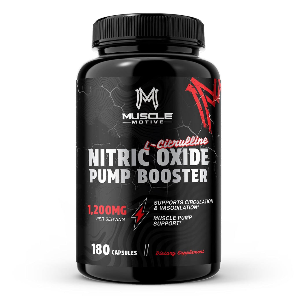 Nitric Oxide pre-workout capsules