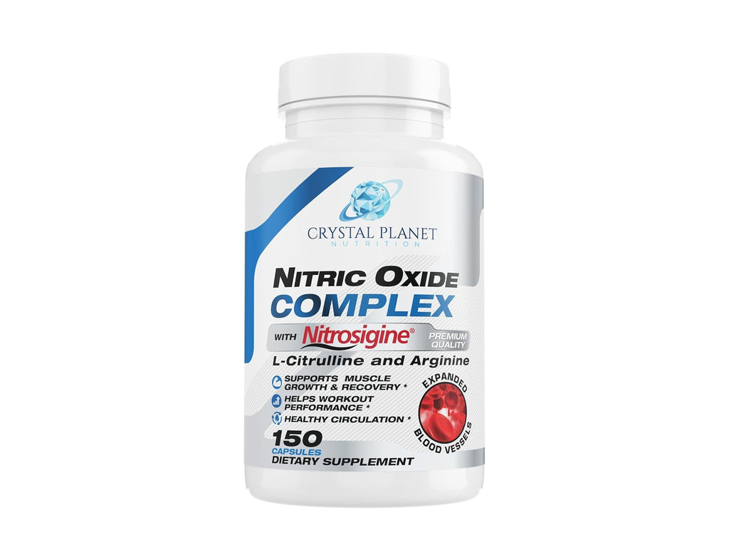 Nitric Oxide pre-workout capsules