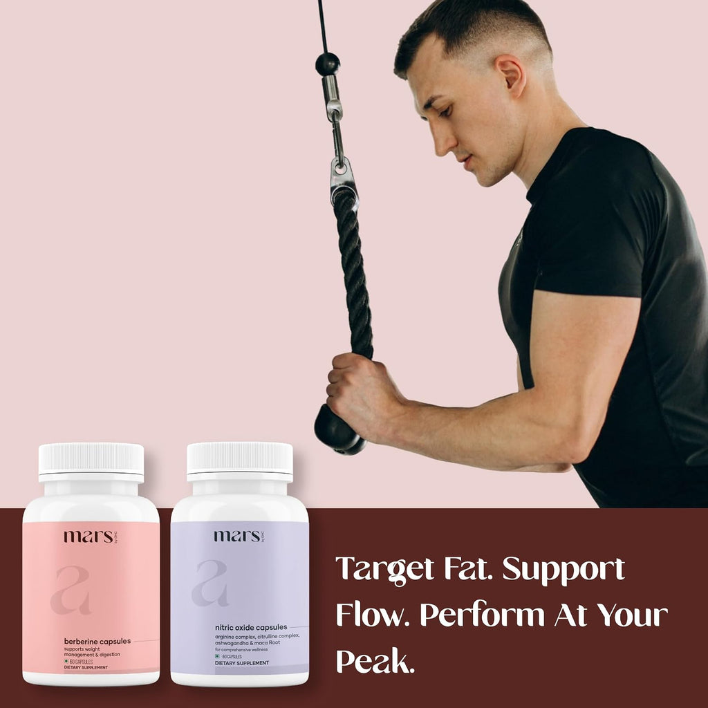 Nitric oxide pre-workout for muscle pump