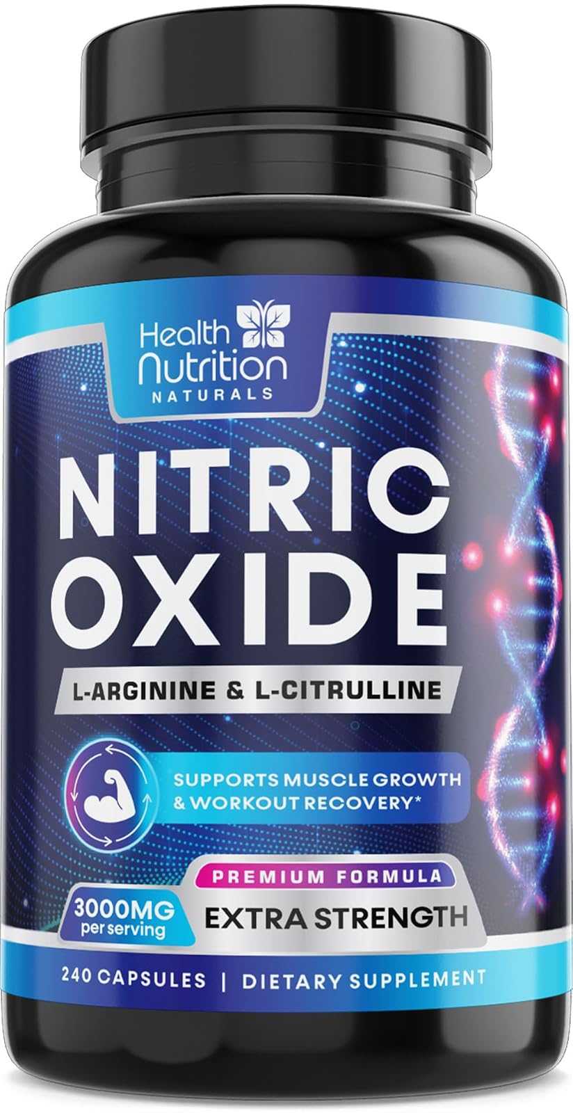 Nitric Oxide pre-workout supplement
