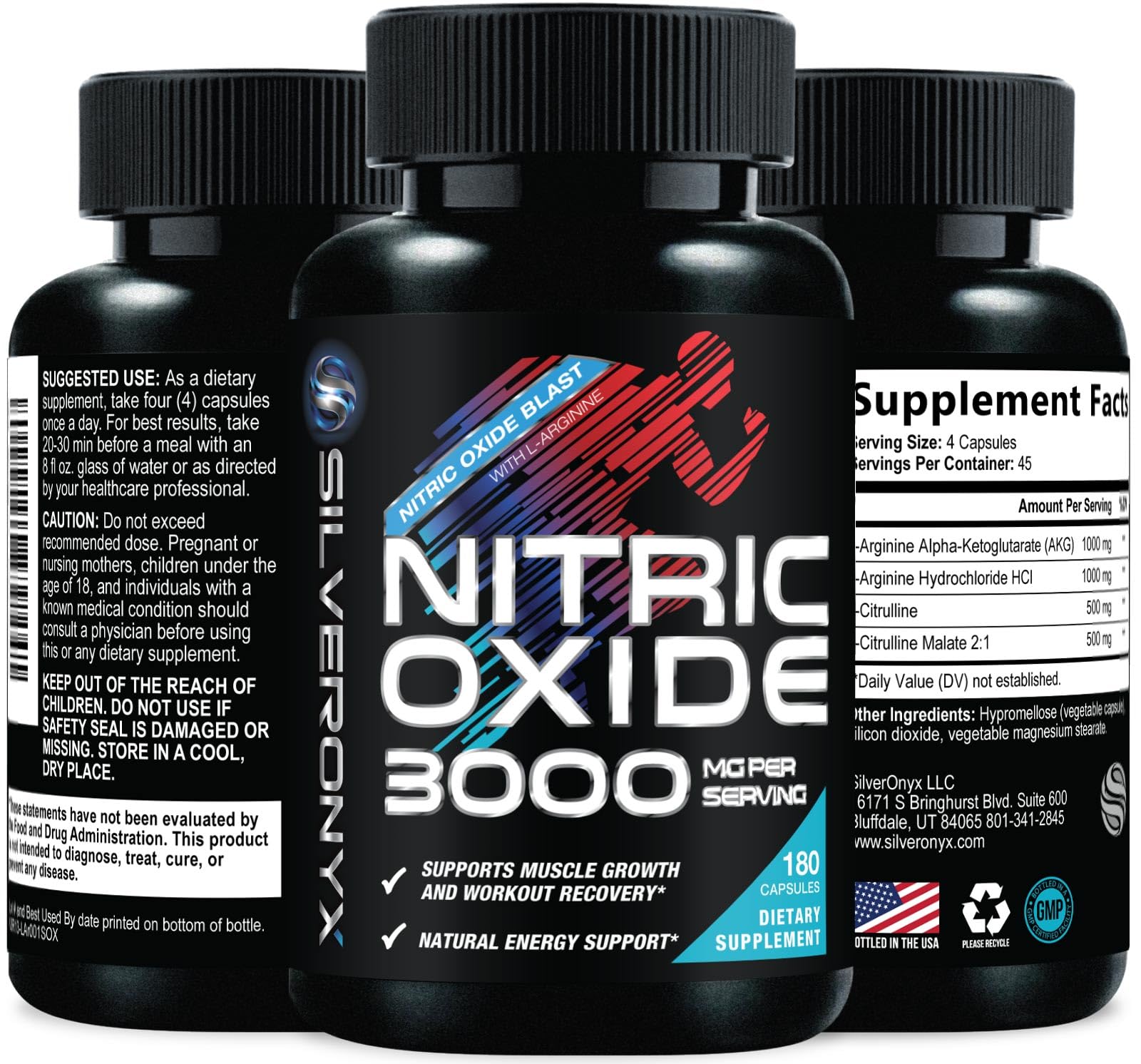 Nitric Oxide pre-workout supplement