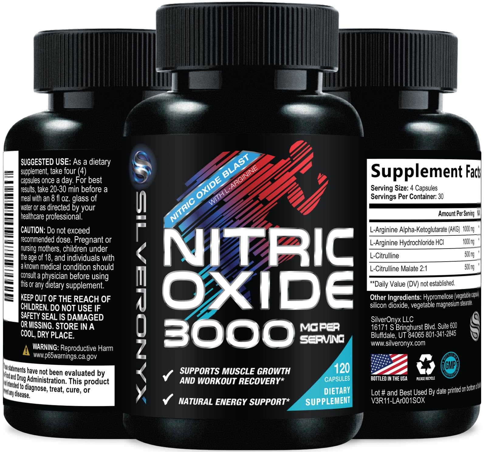 Nitric Oxide pre-workout supplement