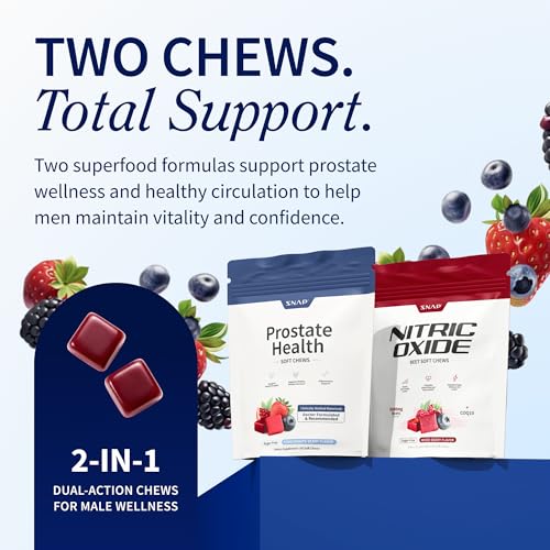 nitric oxide soft chews for men