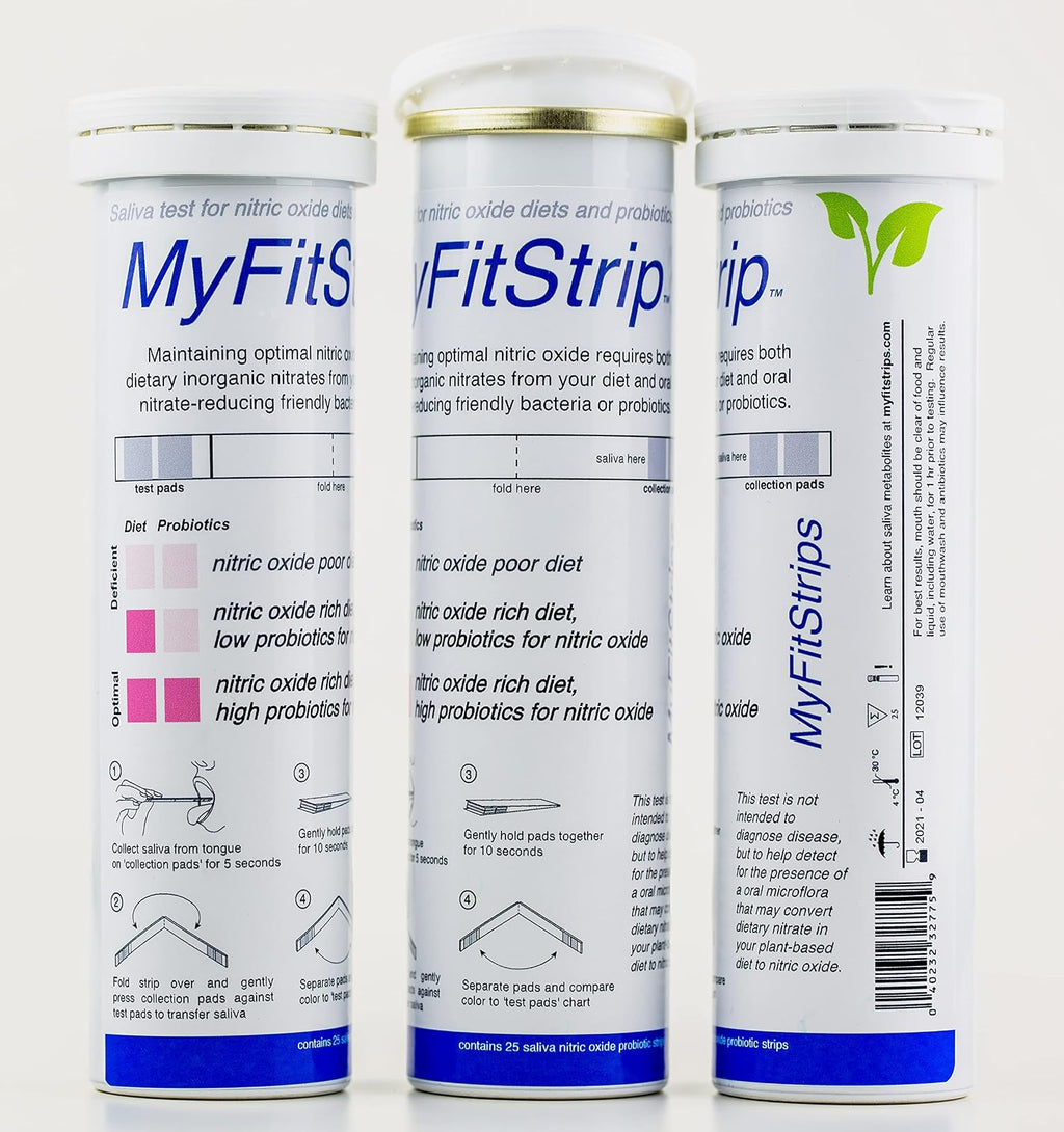 Nitric oxide strips for workout boost