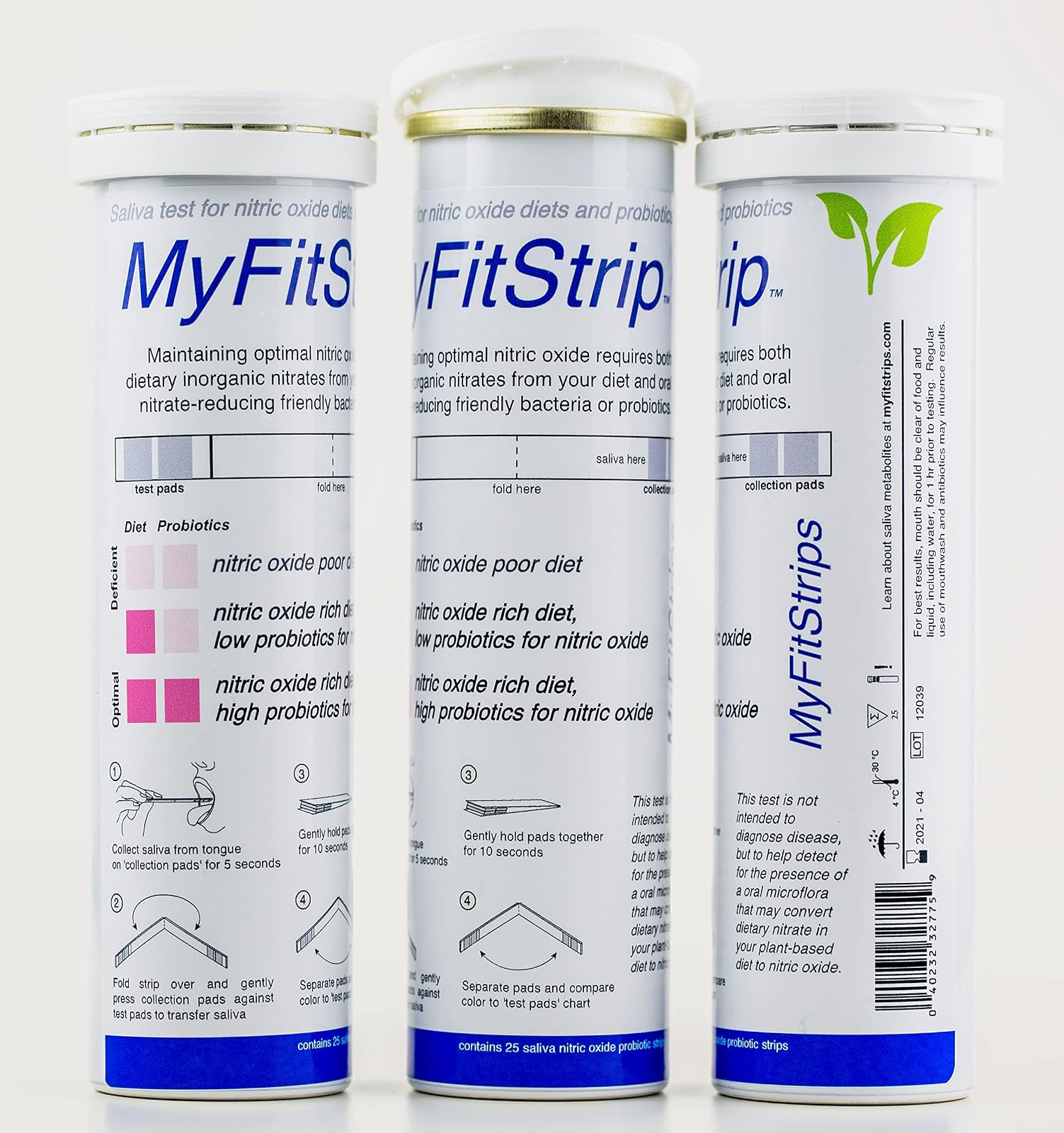 Nitric oxide strips for workout boost