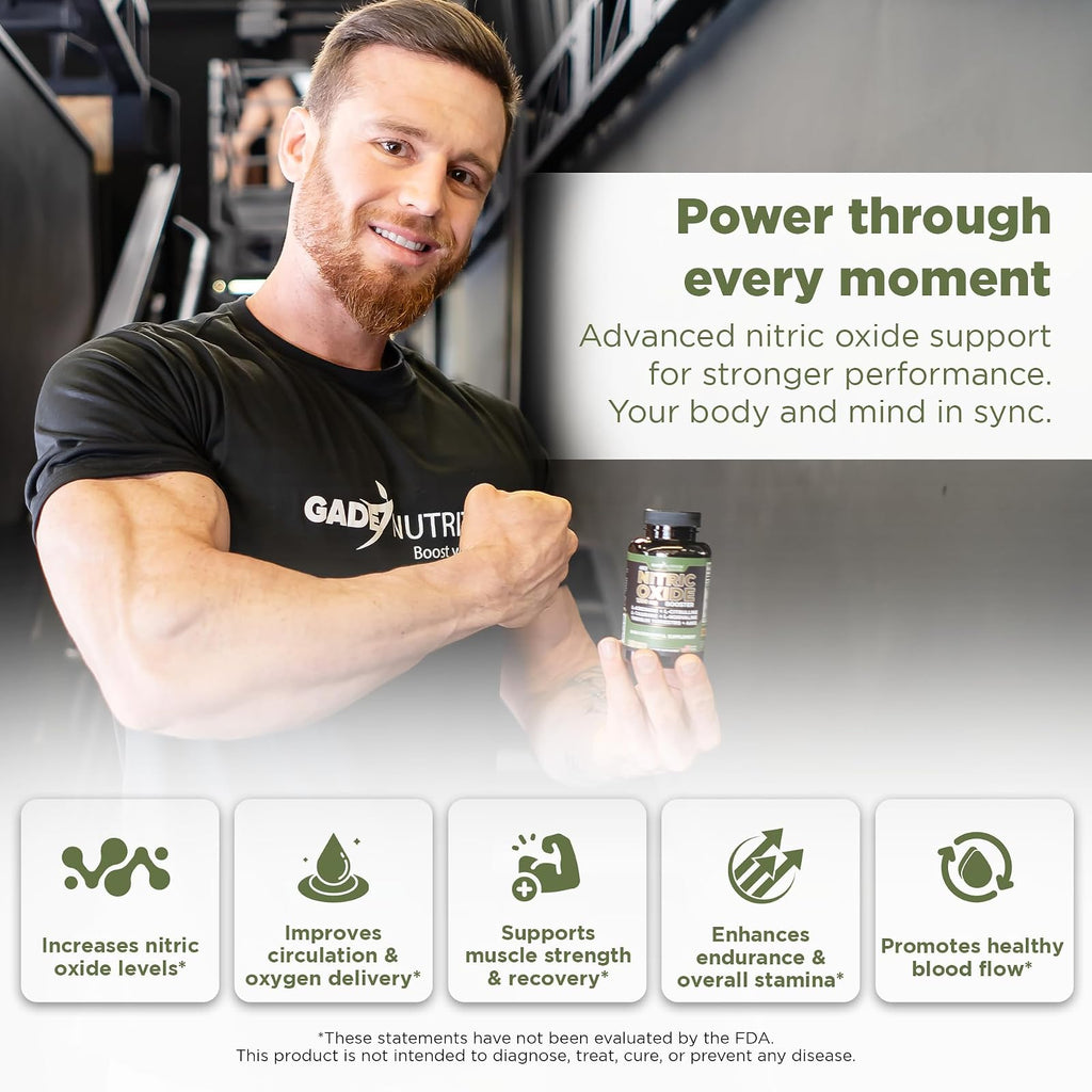 Nitric oxide supplement for enhanced performance