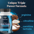 Nitric oxide supplements for enhanced energy