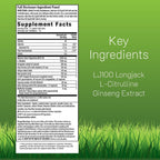Nitric oxide support for energy