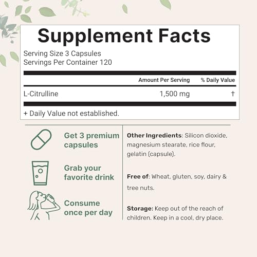 nitric oxide support with L Citrulline