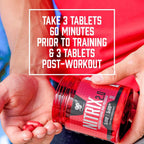 Nitric oxide tablets for endurance