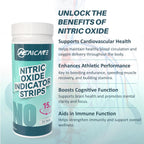 Nitric oxide test strips for athletes