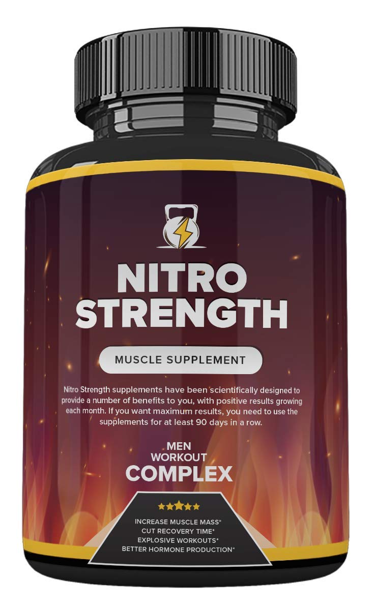 Nitro Strength pre-workout capsules
