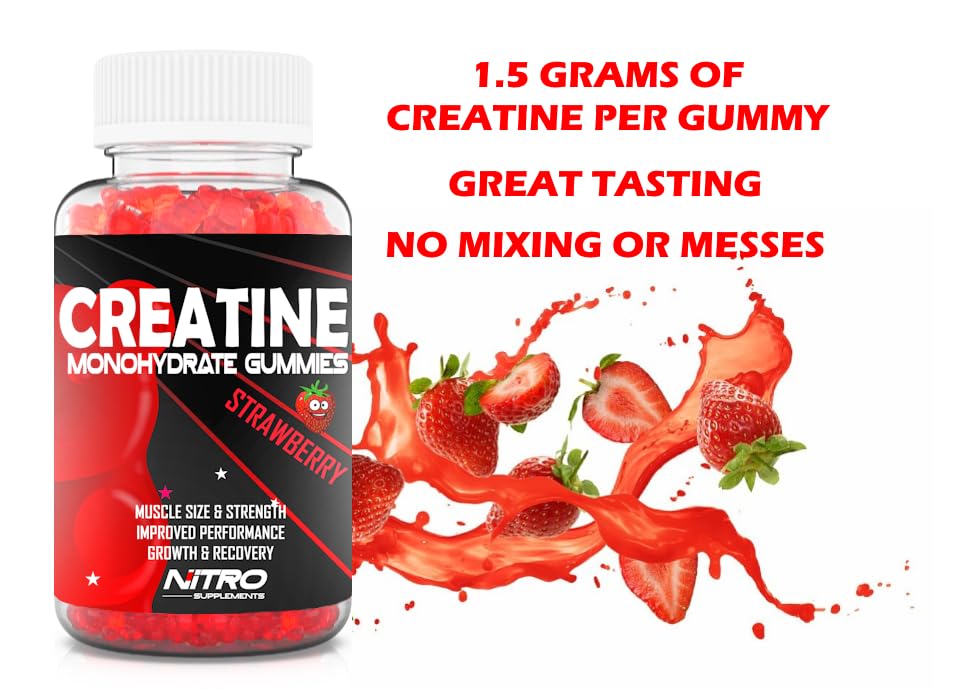 Nitro Supplements gummies for workout performance
