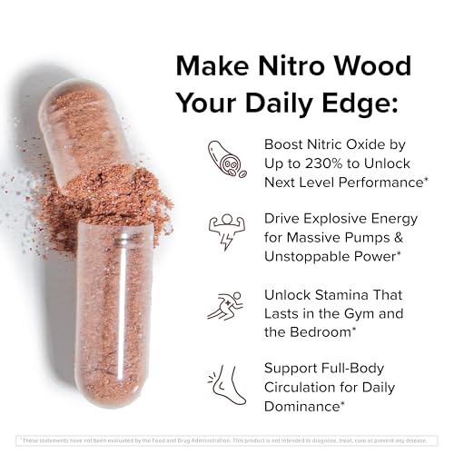 Nitro Wood nitric oxide for better workouts