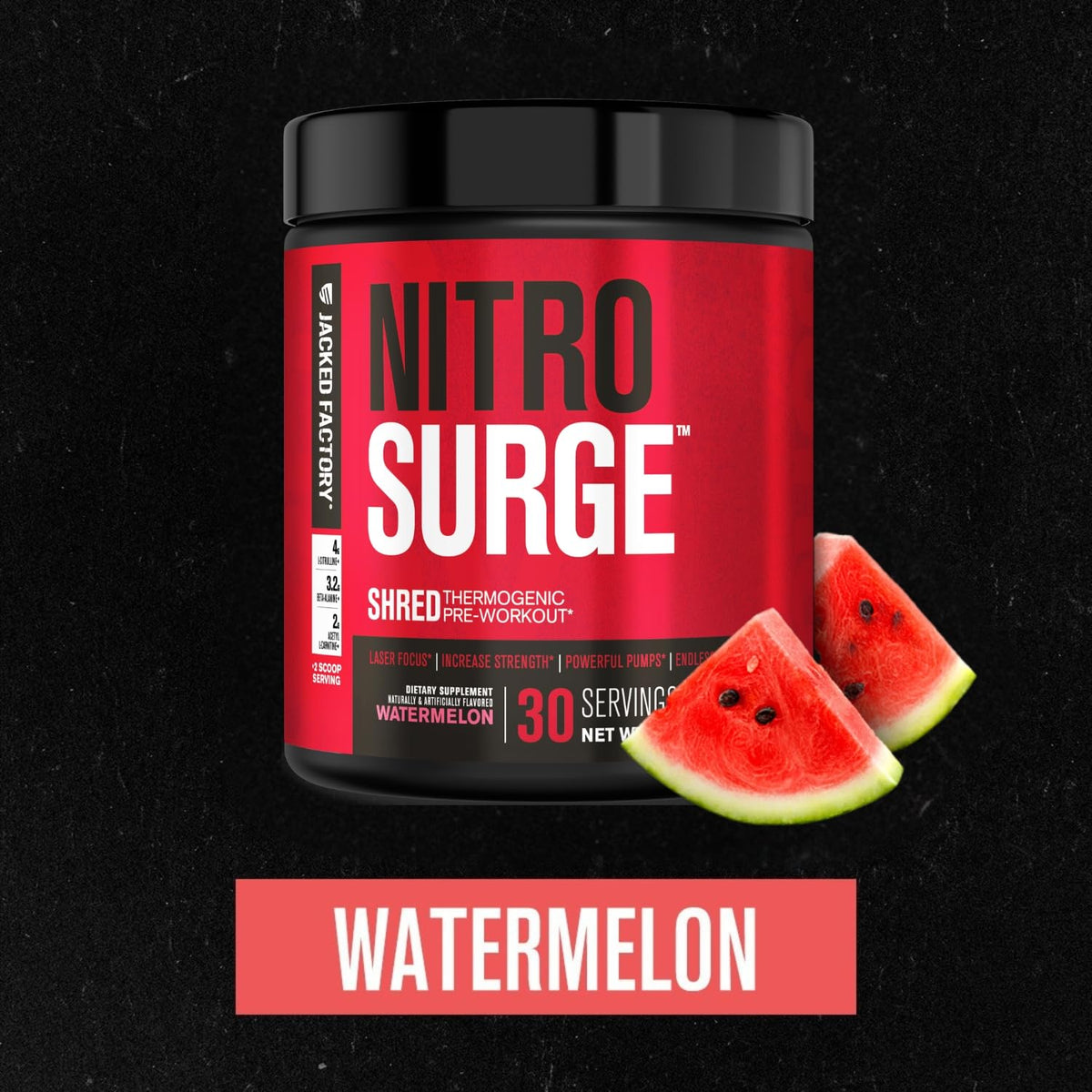 NITROSURGE Shred pre-workout powder benefits