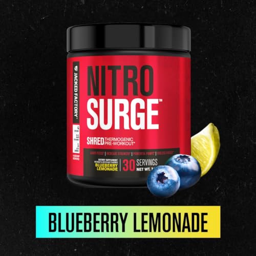 NITROSURGE Shred pre-workout powder benefits