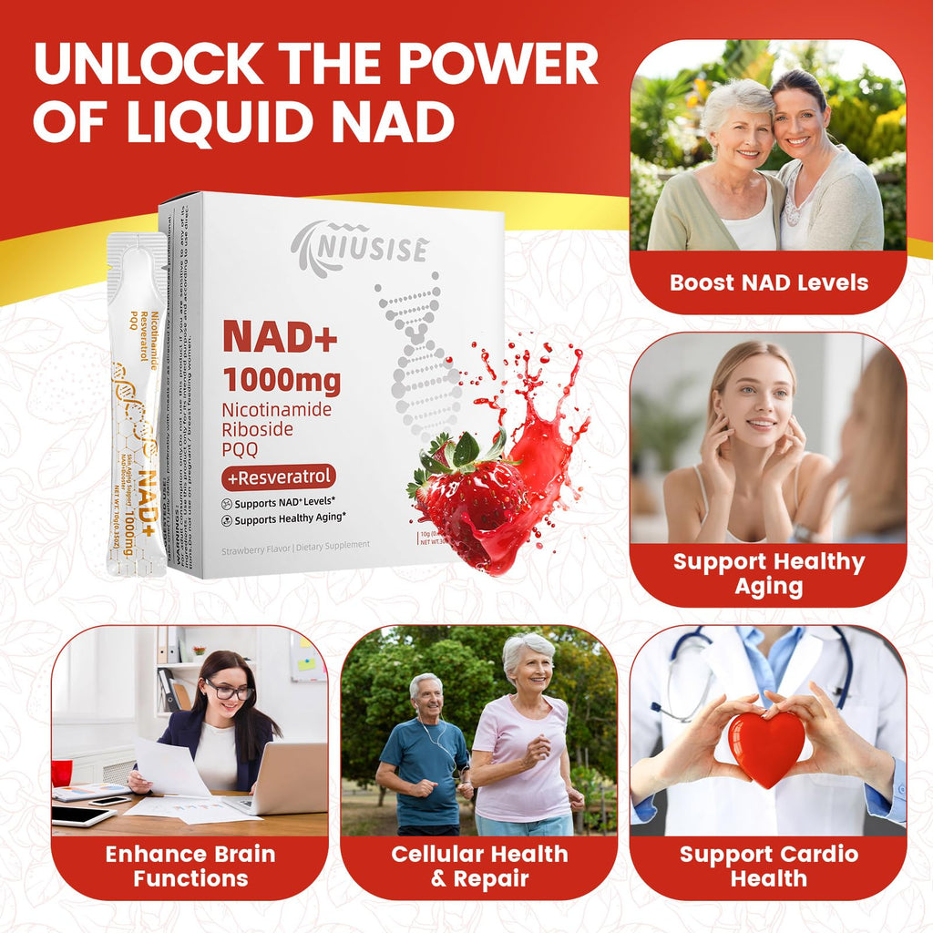 NIUSISE NAD+ for cellular health