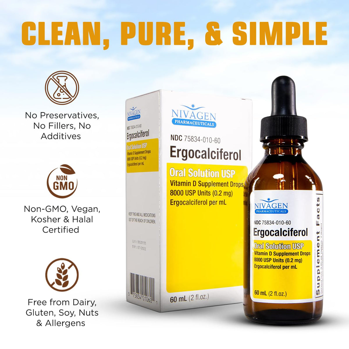 Nivagen vitamin D for daily wellness