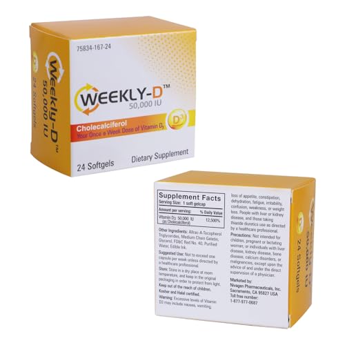 Nivagen vitamin D3 softgels