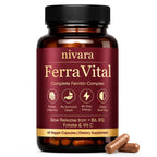 Nivara Ferravital iron supplement capsules