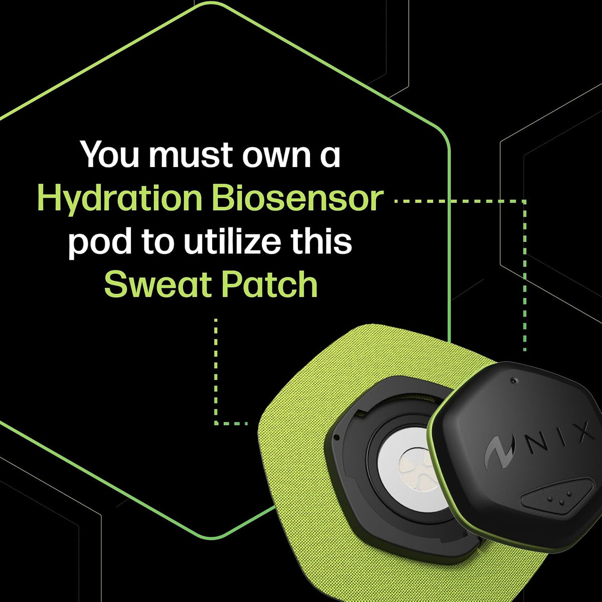 Nix sweat patches for active lifestyles