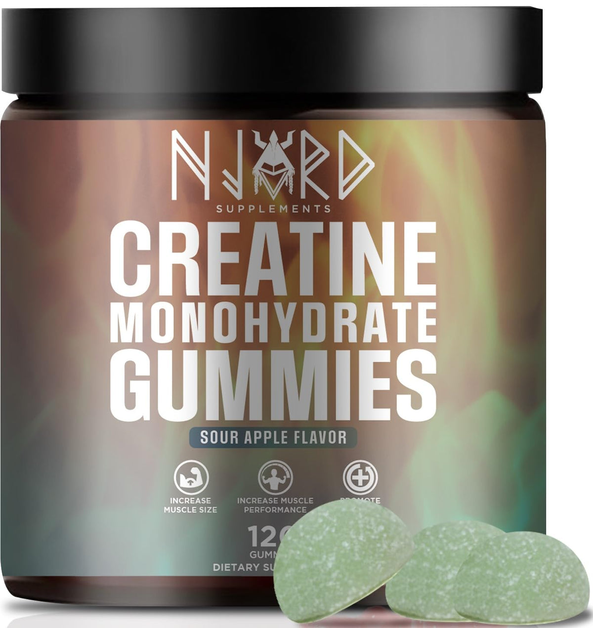 NJORD creatine monohydrate gummy candy
