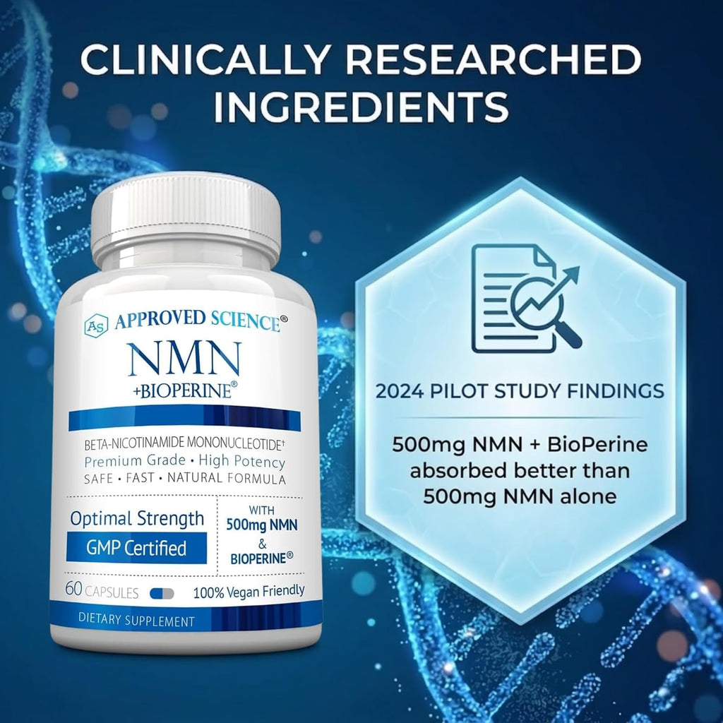 NMN 500 mg for enhanced vitality