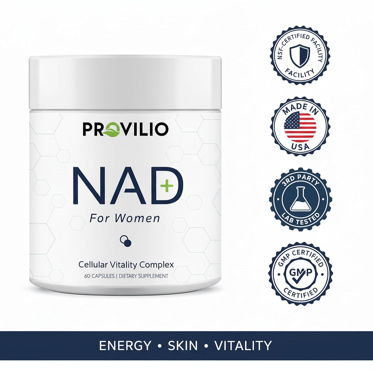 NMN and Resveratrol antioxidant blend
