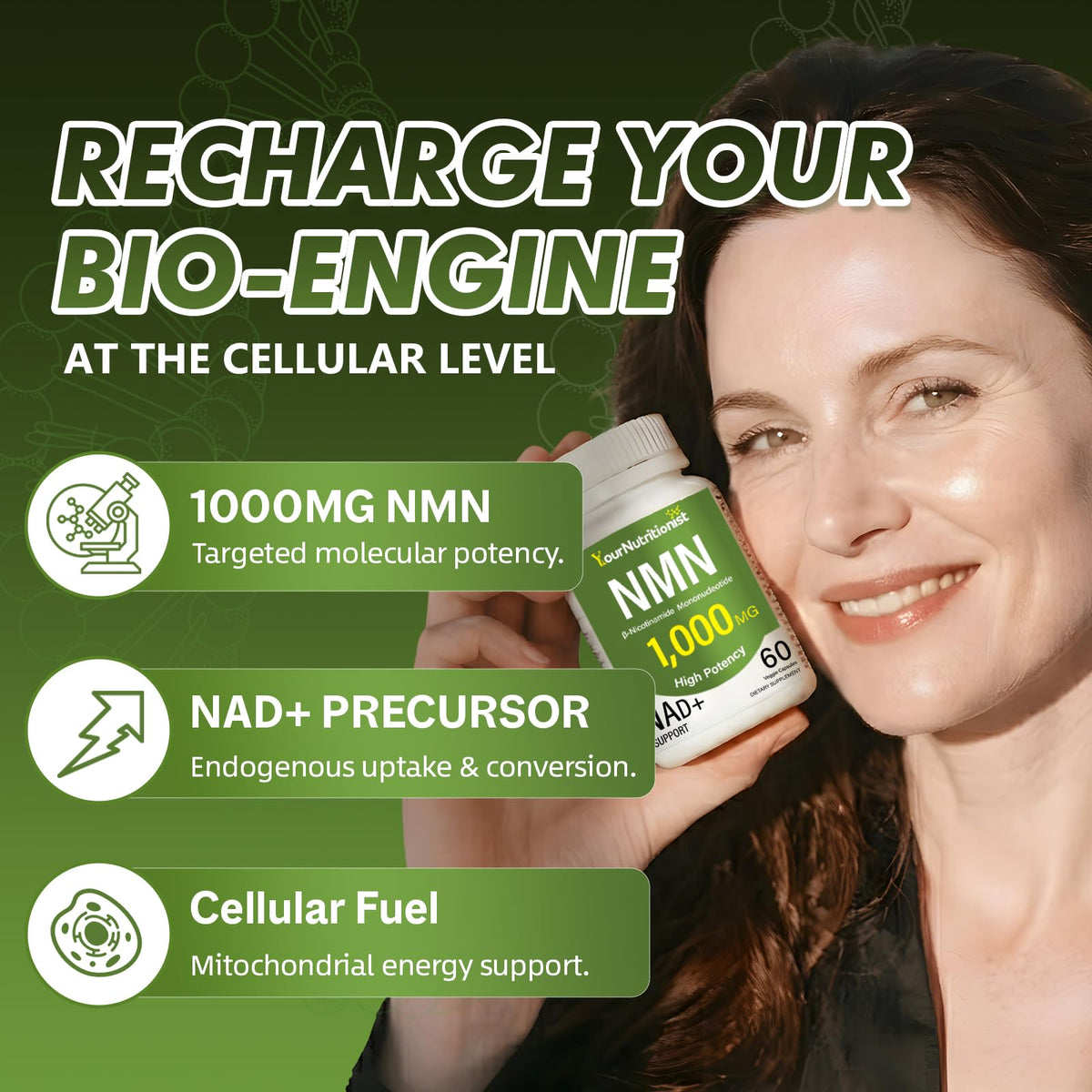 NMN capsules for energy boost