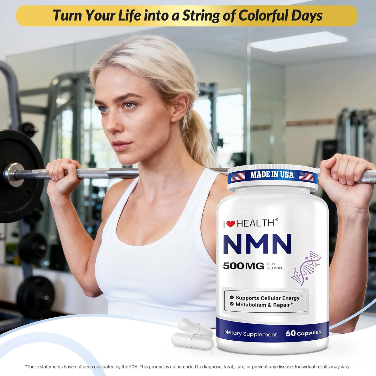 NMN capsules support healthy aging