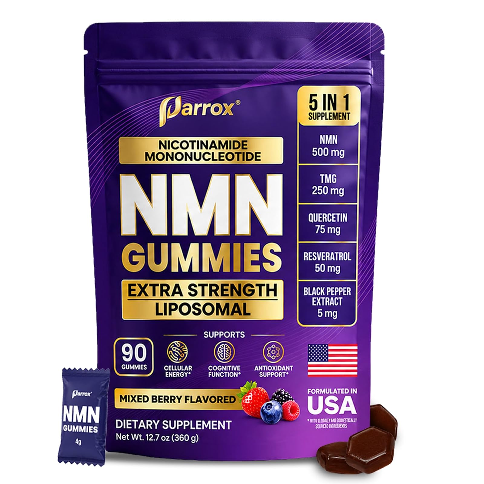NMN gummies for energy boost