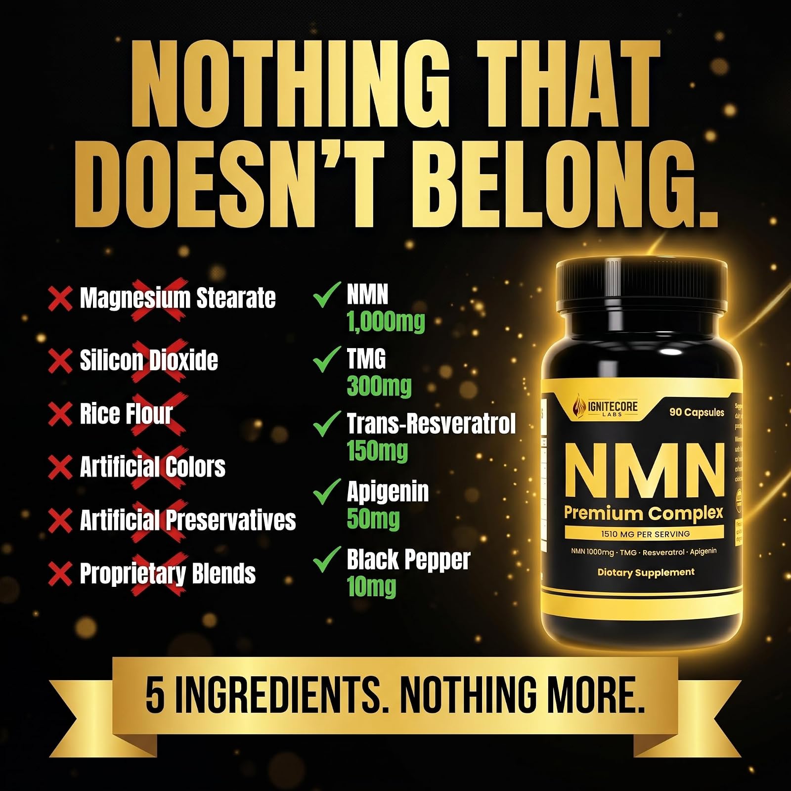 NMN supplement for cellular health
