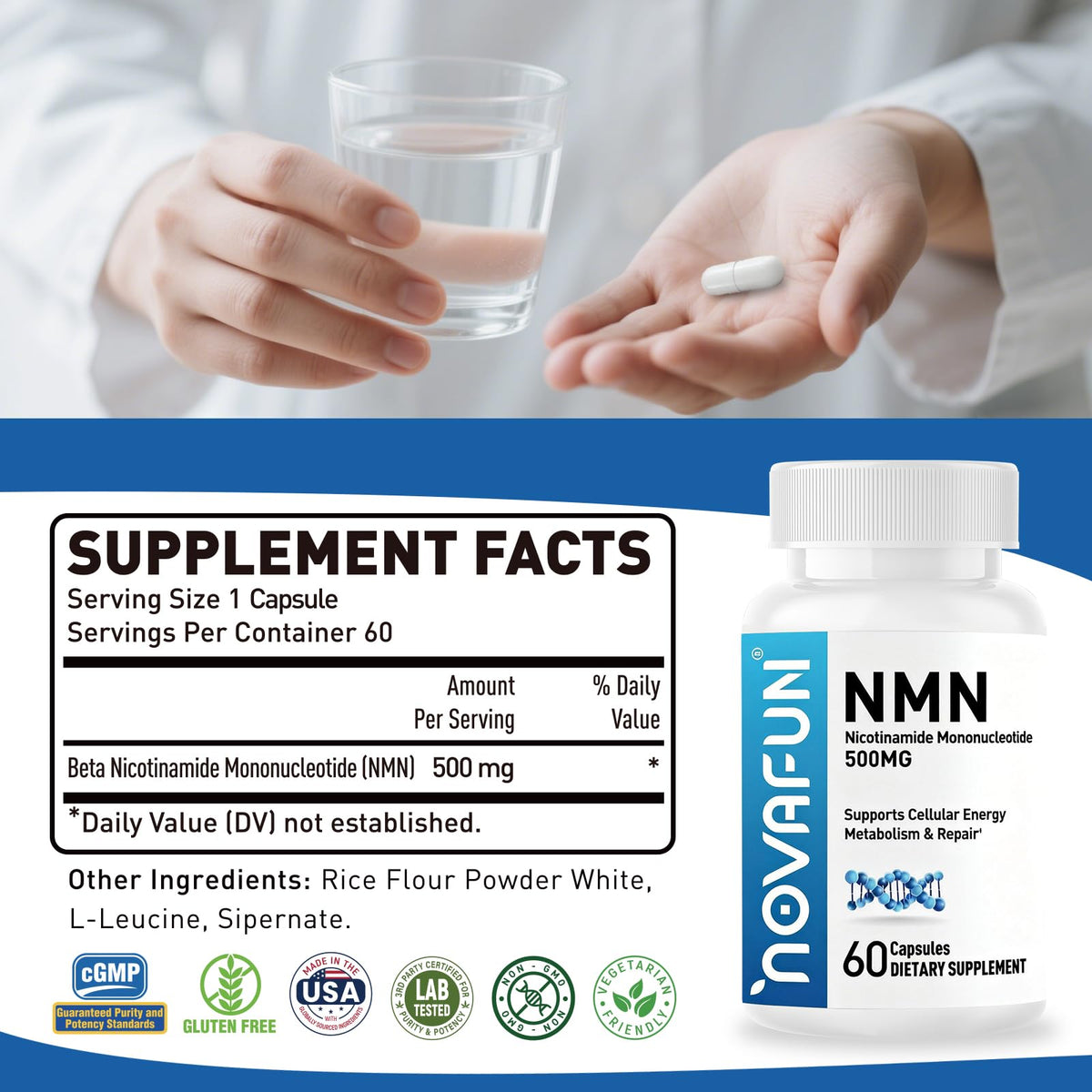 NMN supplement for cellular health
